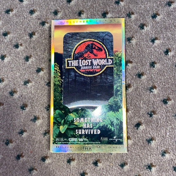 Media | Jurassic Park The Lost World Widescreen Vhs Tape | Poshmark
